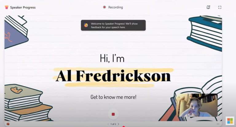 How to Use SPEAKER PROGRESS in Teams for Microsoft 365 for Education ...